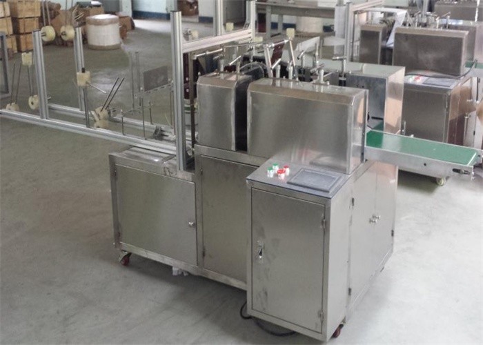 High Output Automatic Alcohol Swab Making Machine No Leakage No Bubbles